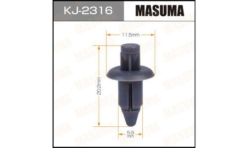 Клипса крепежная Masuma KJ-2316 (OEM 09409-06314-5PK, 09409-06314-R8H ...