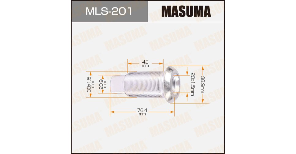 MASUMA MLS-201. Купить футорка колесная masuma mls-201, для isuzu ...