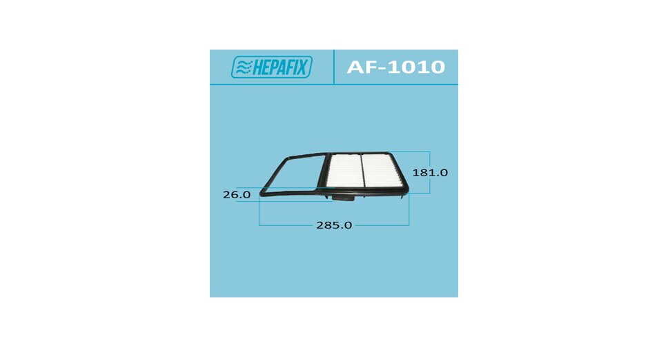 HEPAFIX AF-1010. Купить фильтр воздушный hepafix a-1010, арт. af-1010 ...