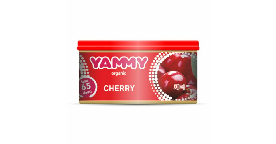 Ароматизатор на торпедо Yammy Cherry (Вишня), с растительным ...