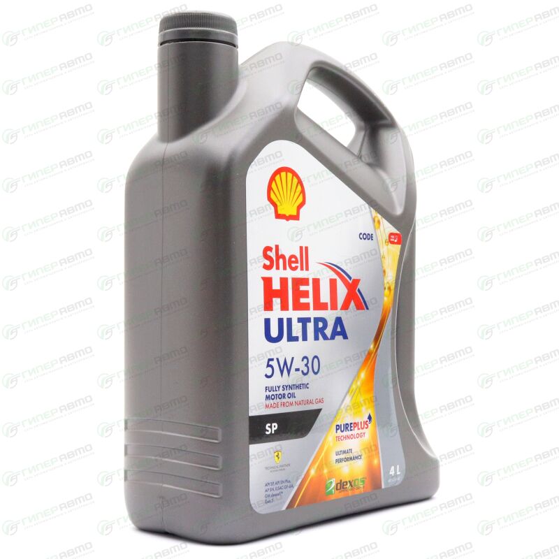 Масло моторное Shell Helix Ultra 5w30, синтетическое, API SP, ILSAC GF ...