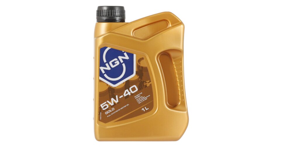 Масло моторное NGN GOLD 5w40 синтетическое, SN/CF, ACEA A3/B4 ...