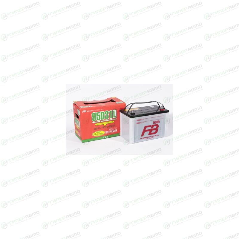 FURUKAWA BATTERY / Аккумулятор FB SUPER NOVA 95D31L, 80Ач, CCA 740A ...