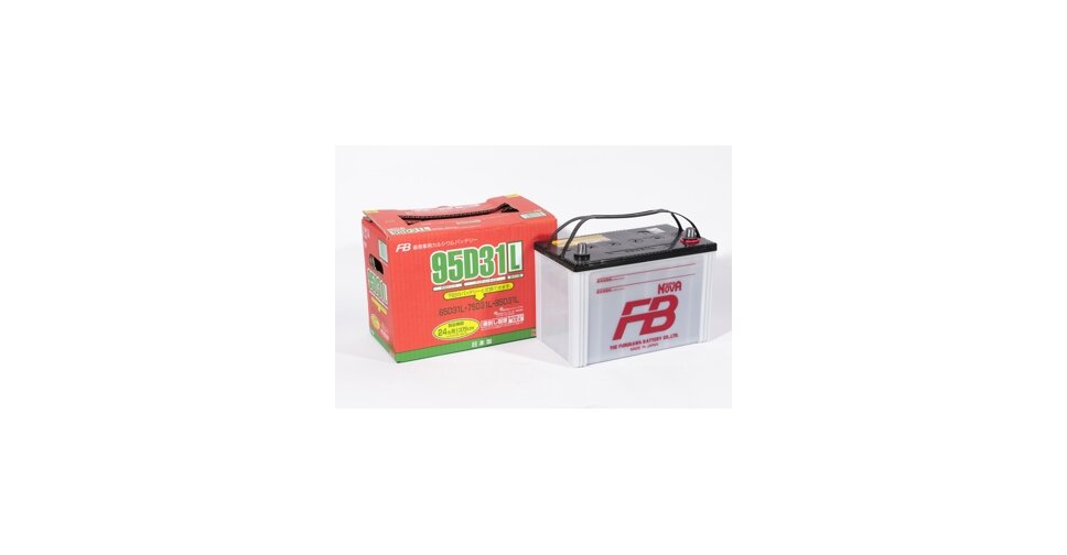 FURUKAWA BATTERY / Аккумулятор FB SUPER NOVA 95D31L, 80Ач, CCA 740A ...