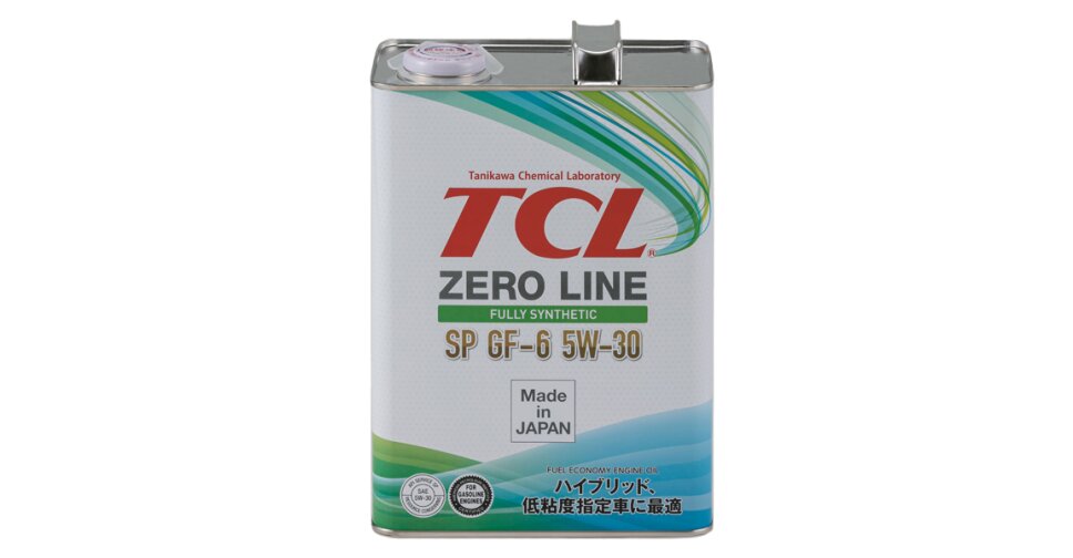 Масло моторное TCL Zero Line 5w30, синтетическое, API SP, ILSAC GF-6A ...