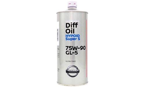 Масло трансмиссионное Nissan Diff Oil Hypoid Super S 75w90, для ...